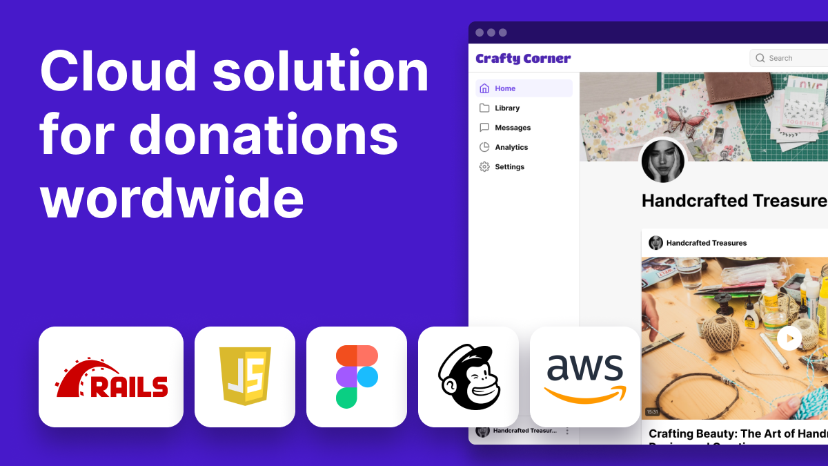 Case - Cloud solution for donations » EVNE Developers